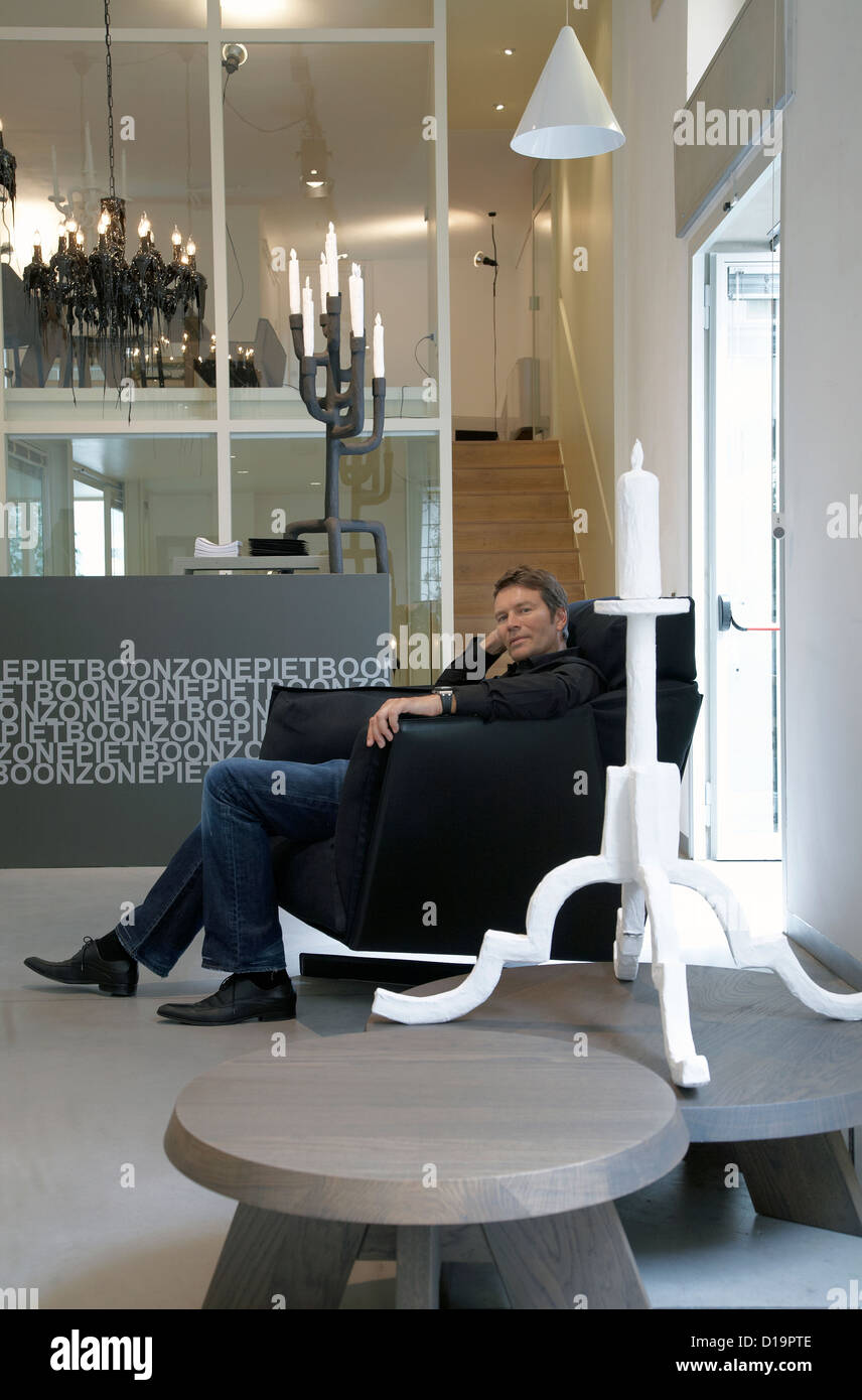 Designer Piet Boon at Salone del Mobile, Milano, Italy 2009 Stock Photo ...