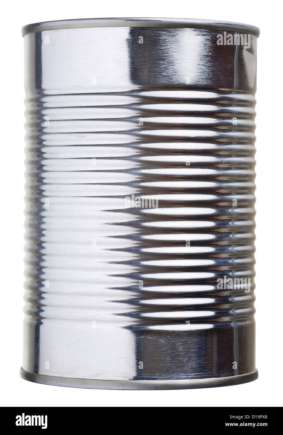 Close up of a can isolated on white with clipping path Stock Photo - Alamy