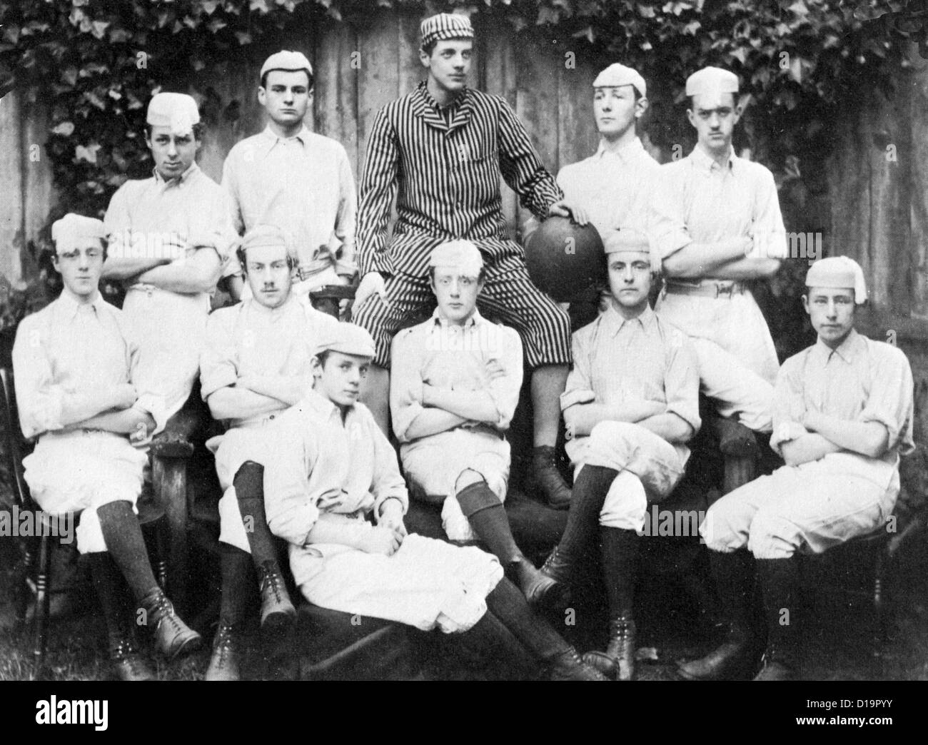 STANLEY BALDWIN (1867-1947) English statesman seated second from left ...