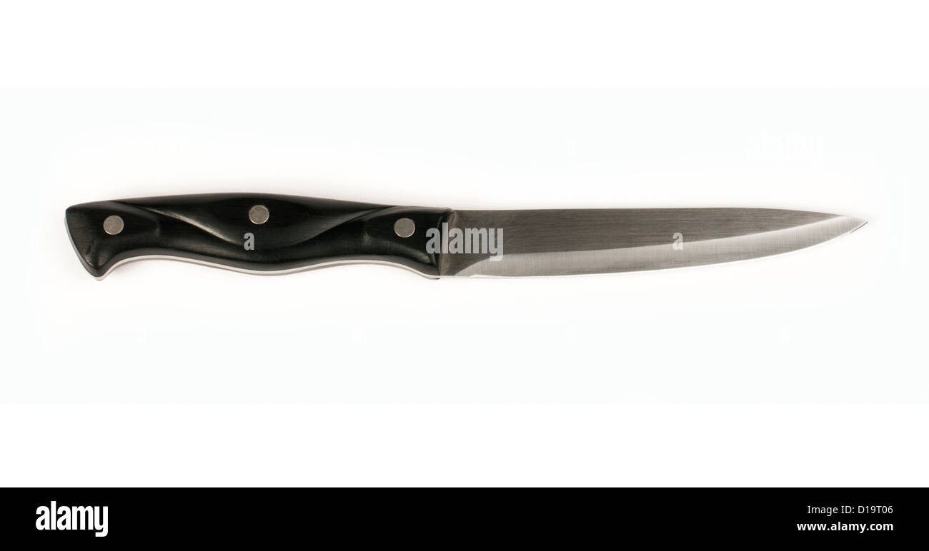 Knife on white background Stock Photo - Alamy