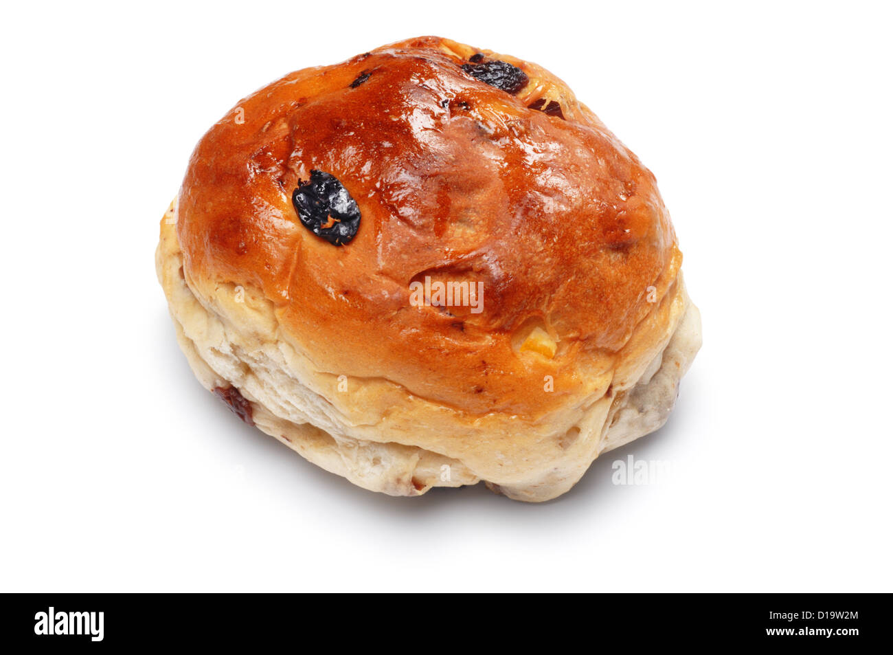 Currant Bun Isolated High Resolution Stock Photography and Images - Alamy