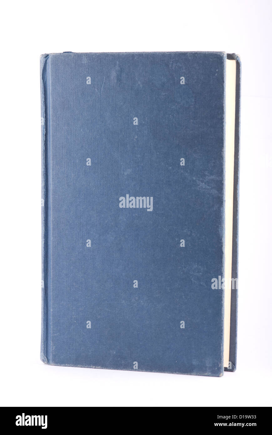 Old book blue cover hi-res stock photography and images - Alamy