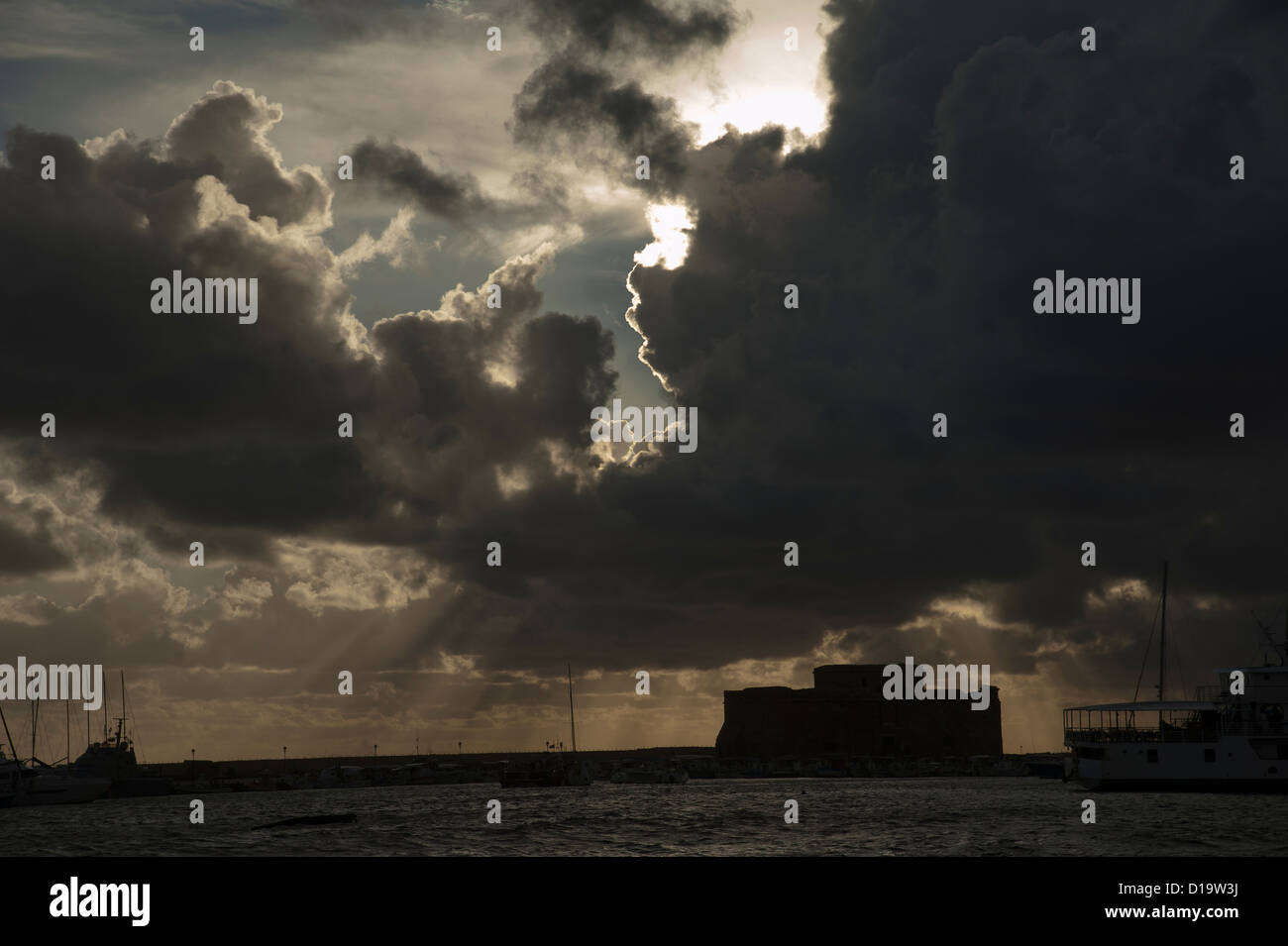 Paphos fort winter hi-res stock photography and images - Alamy