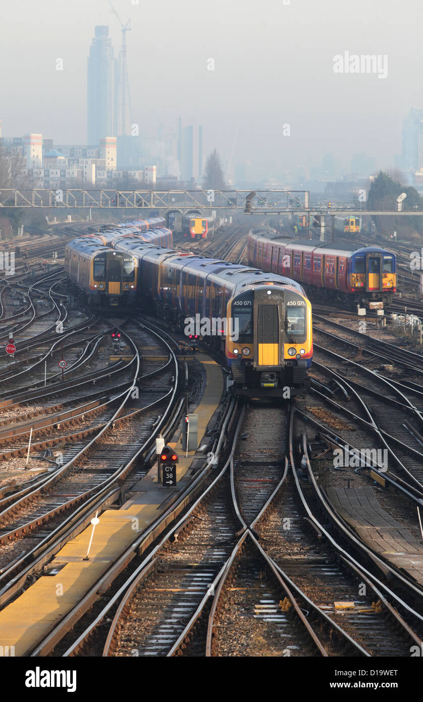 British rail clapham junction hi-res stock photography and images - Alamy