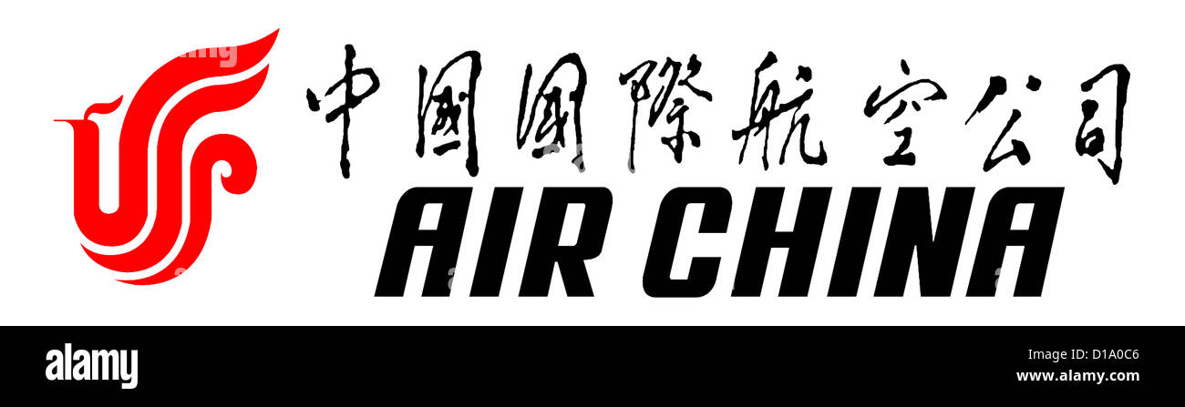 Logo of the Chinese airline company Air China based in Beijing Stock ...