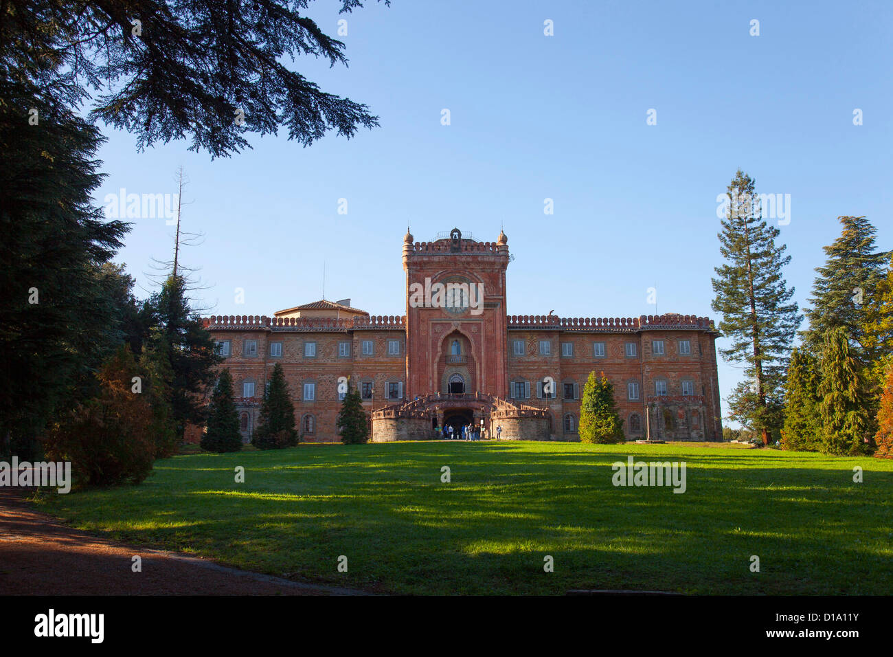 Italy, Tuscany,Firenze,Reggello, Sammezzano castle Stock Photo - Alamy