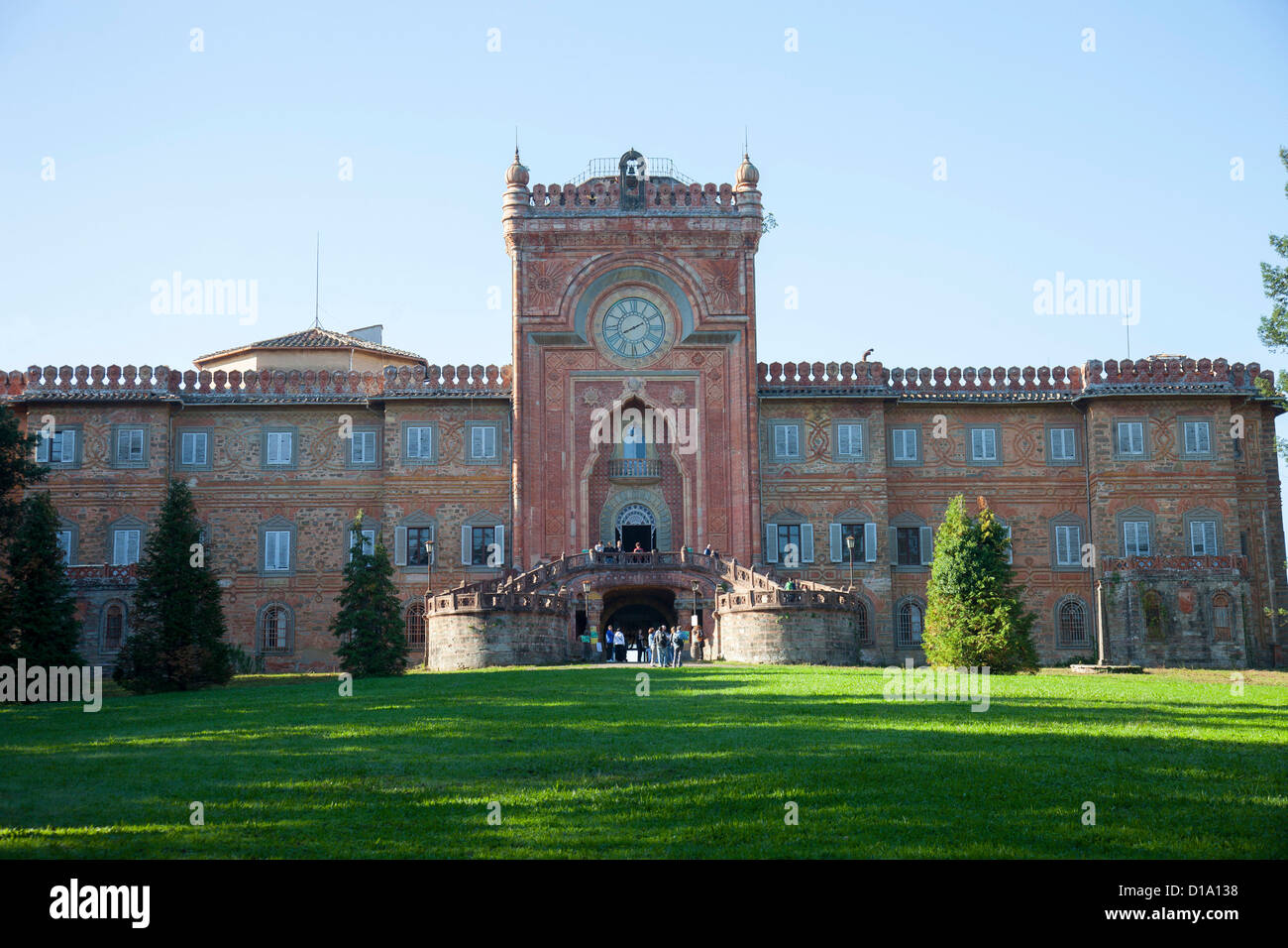 Italy, Tuscany,Firenze,Reggello, Sammezzano castle Stock Photo - Alamy