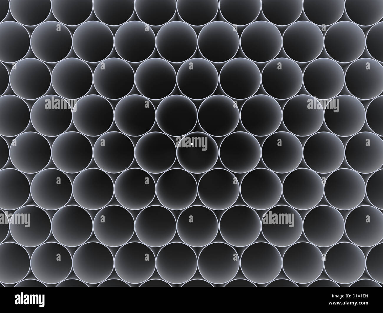 Metallic Pipes - Computer Art 3D Series Stock Photo - Alamy