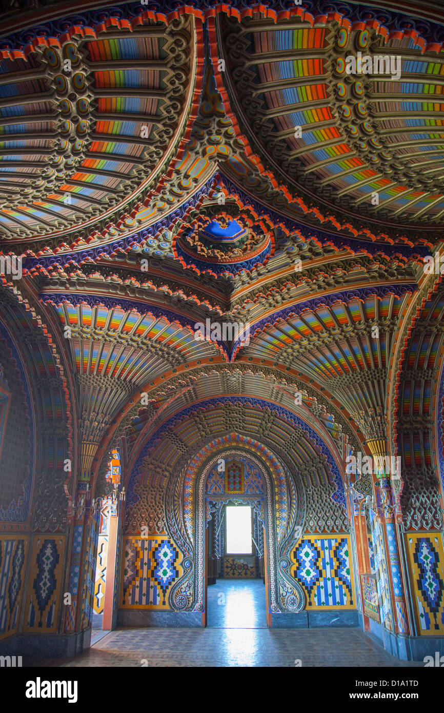 Italy, Tuscany,Firenze,Reggello, Sammezzano castle Stock Photo - Alamy