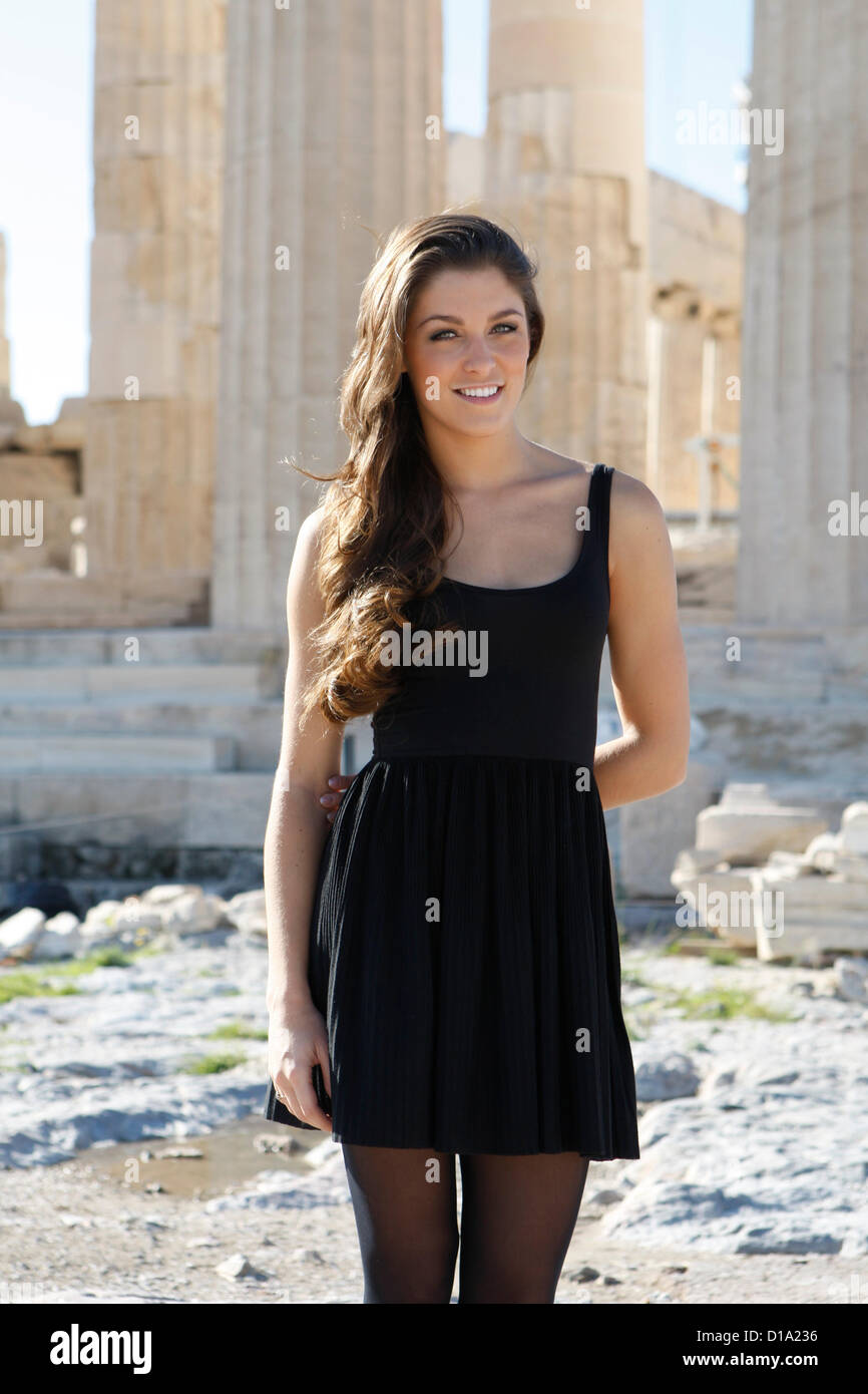 Dec. 12, 2012 - Athens, Greece - CHARLOTTE HOLMES who was crowned Miss ...
