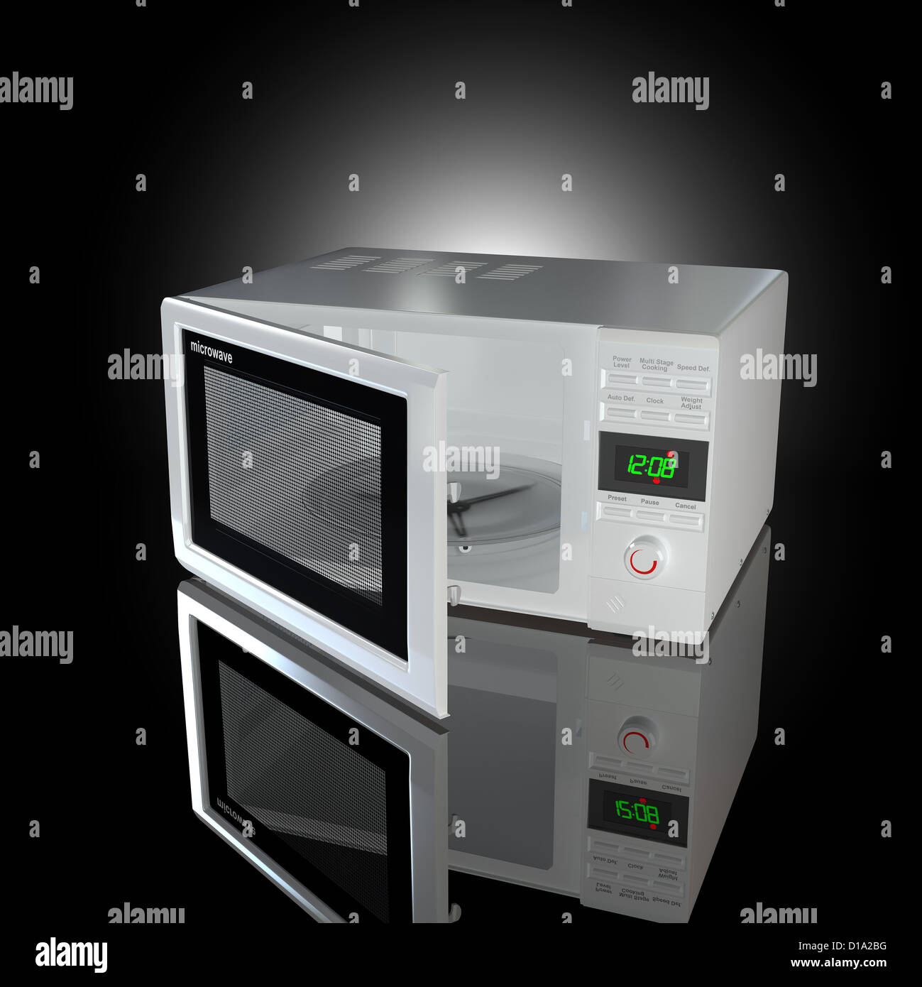 Close up buttons on microwave oven hi-res stock photography and images ...