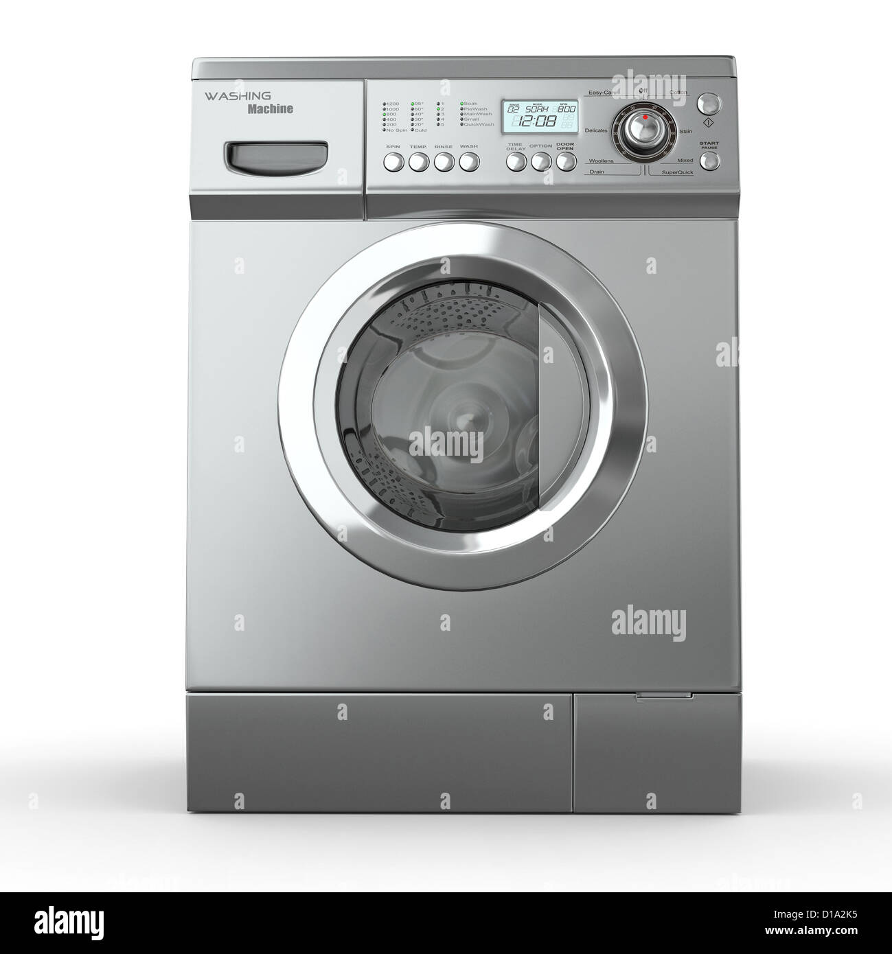 Washing into machine Cut Out Stock Images & Pictures - Alamy