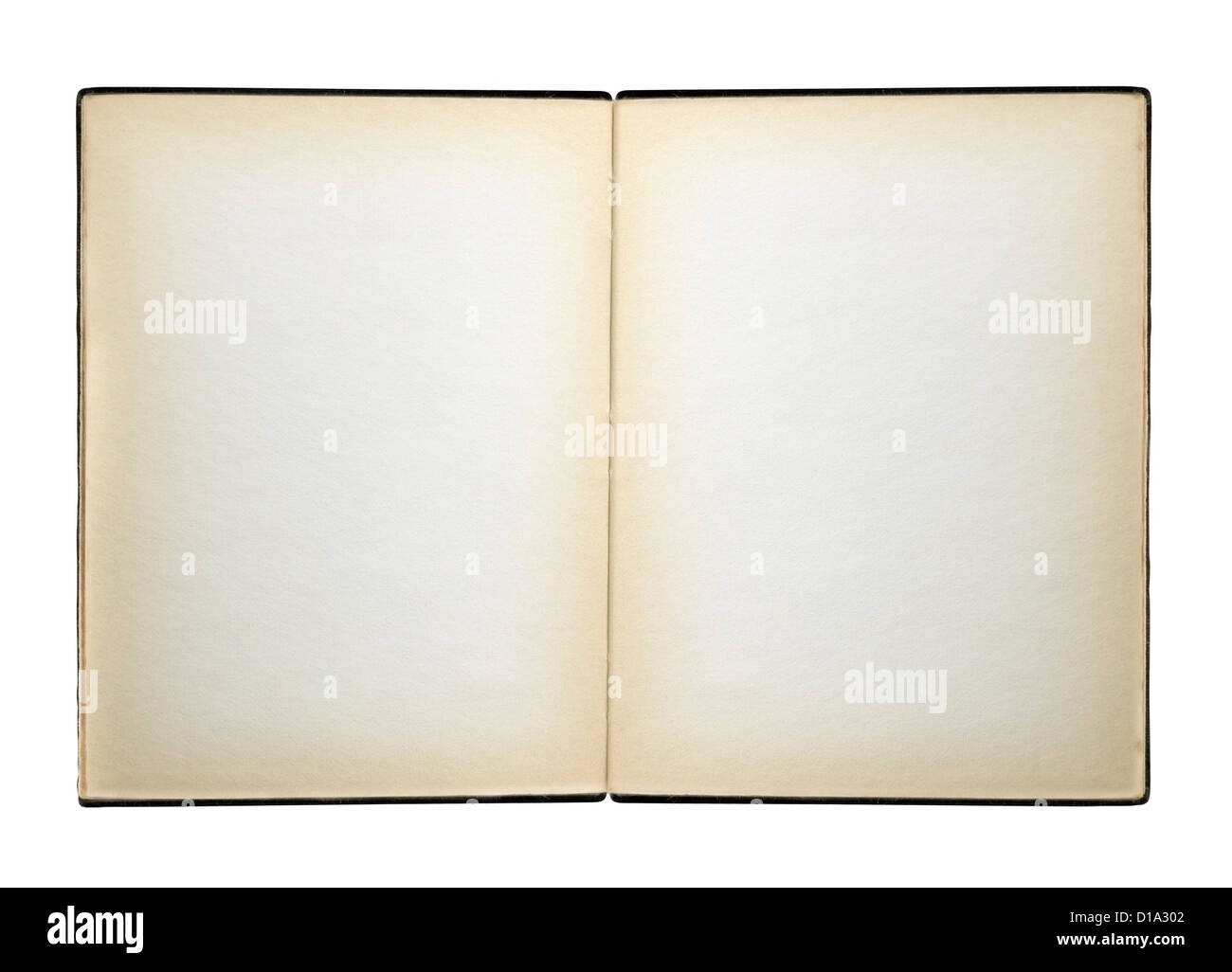Open book pages down Cut Out Stock Images & Pictures - Alamy