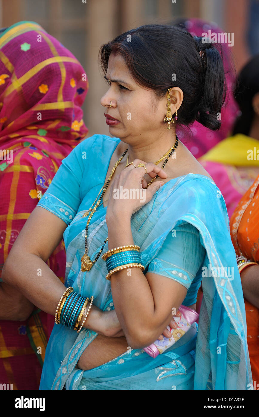 Indian woman portrait Stock Photo - Alamy