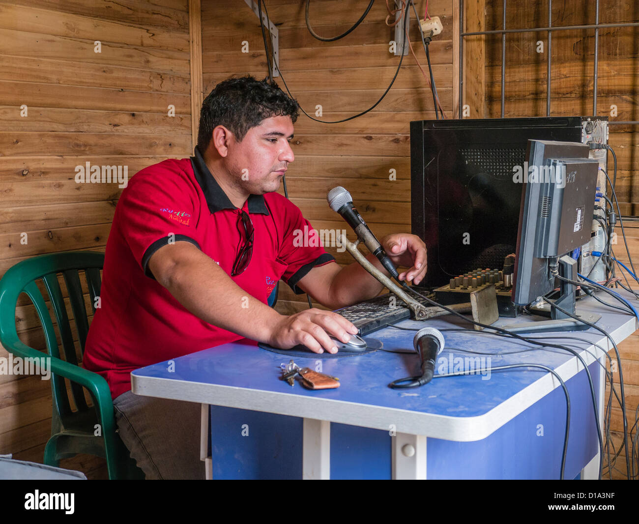 Radio broadcaster station people hi-res stock photography and images ...