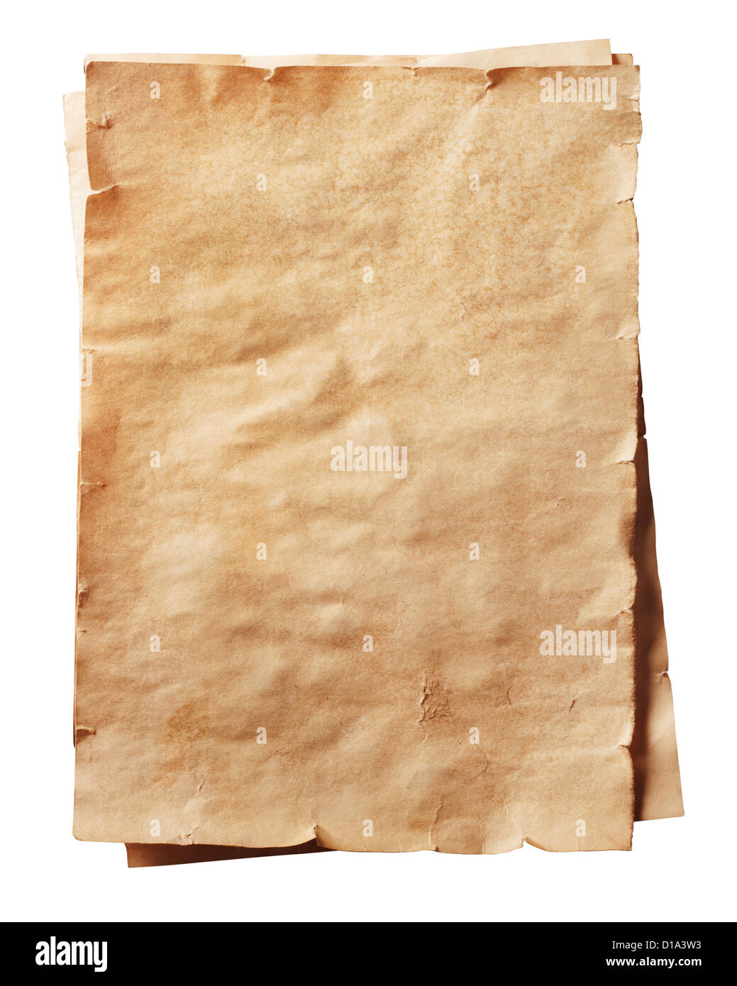 Old paper template Cut Out Stock Images & Pictures - Alamy