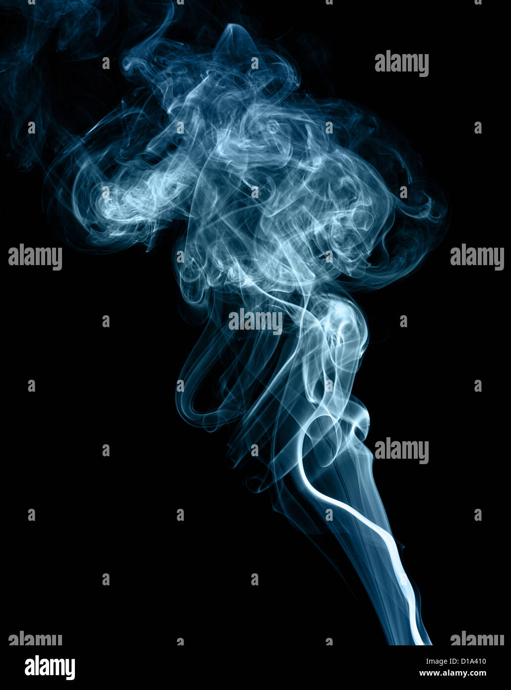 abstract smoke picture in front of a black background Stock Photo - Alamy