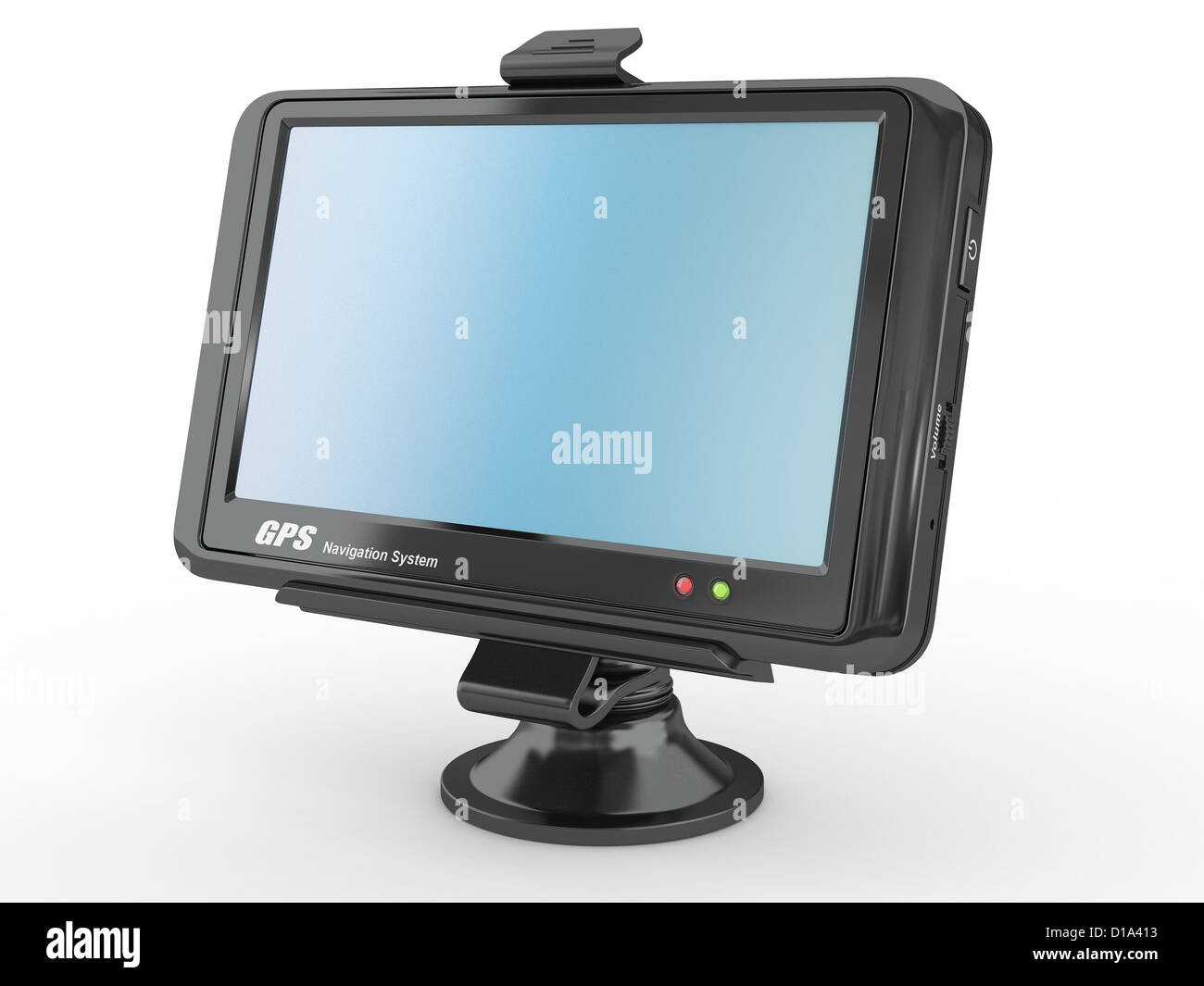 Navigation system. Gps on white isolated background. 3d Stock Photo - Alamy