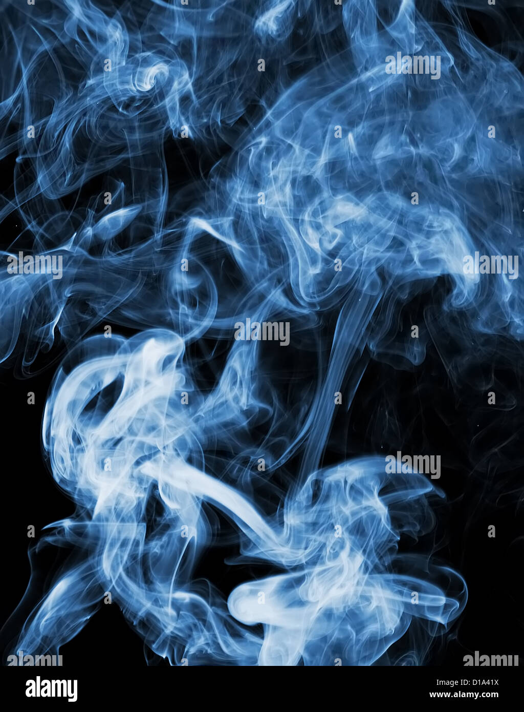 abstract smoke picture in front of a black background Stock Photo - Alamy