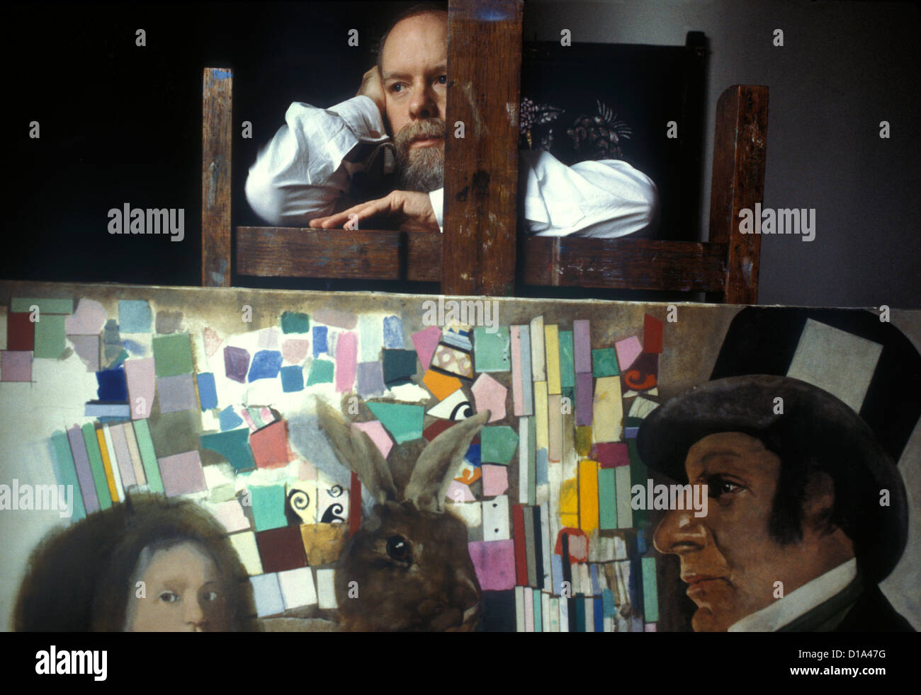 Peter blake in his studio hi-res stock photography and images - Alamy