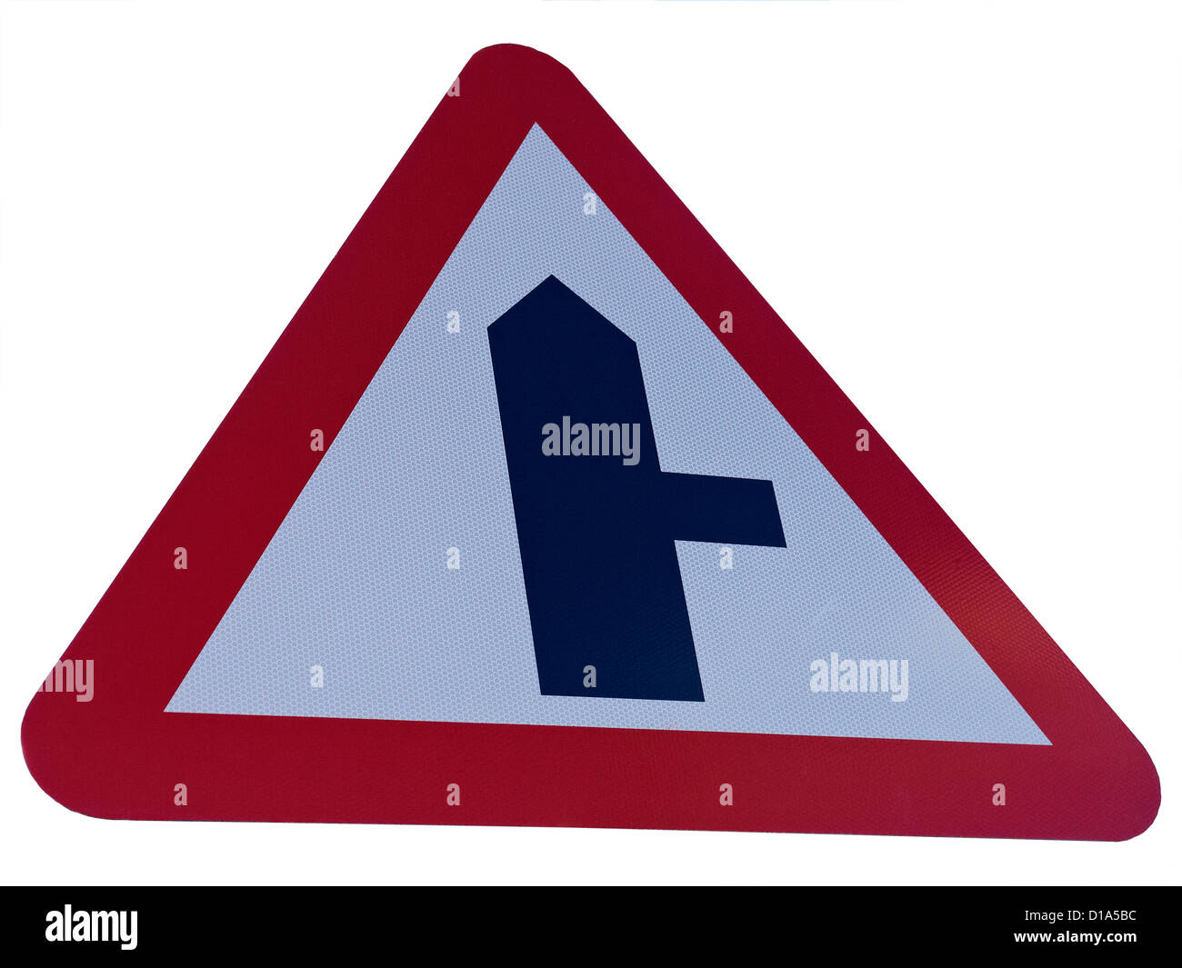 Junction road sign uk hi-res stock photography and images - Alamy