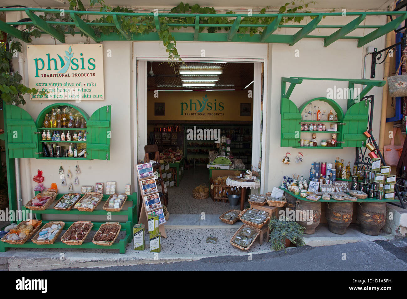 Kritsa village crete greece hi-res stock photography and images - Alamy