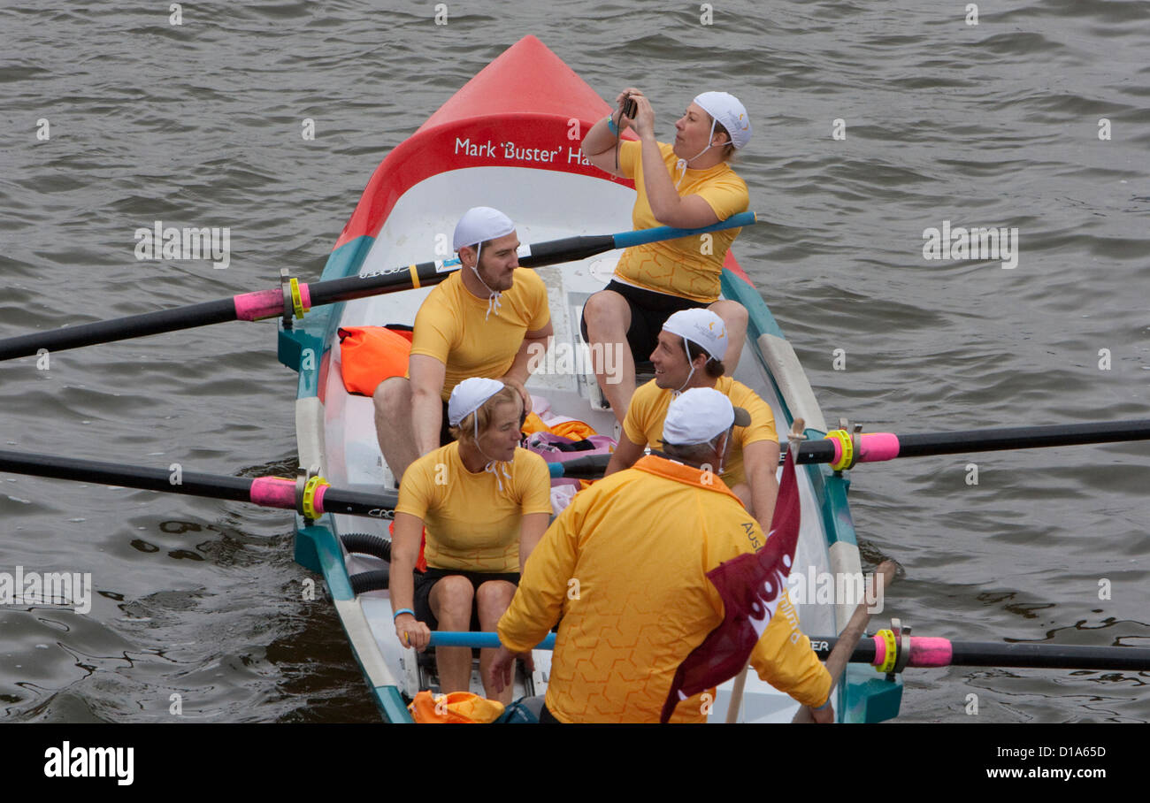 Queen Elizabeth II Diamond Jubilee Flotilla River Thames pageant June ...