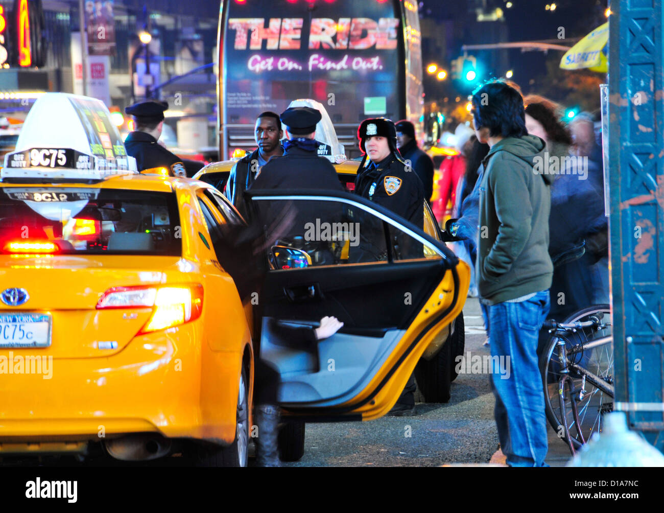 NYPD, New York City Police Department, 42nd Street, Broadway, Times ...