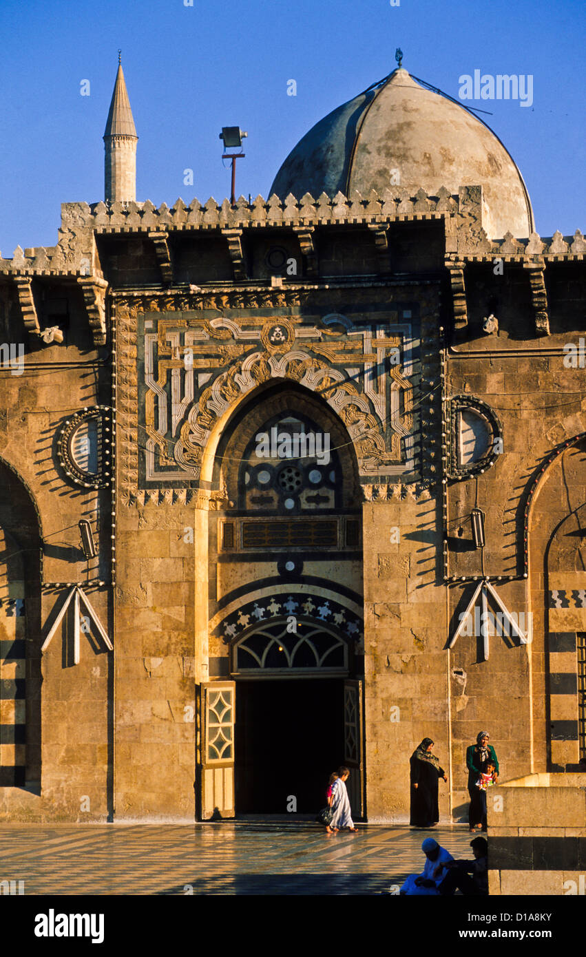 Jamia Zakariyyeh. Great Mosque. Aleppo, Syria Stock Photo - Alamy