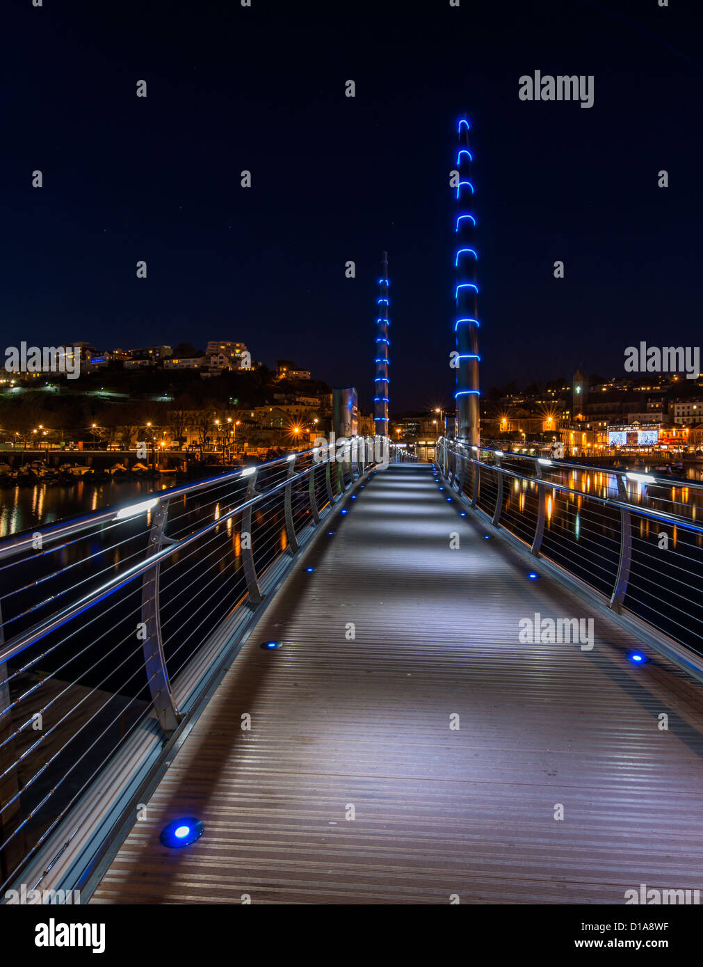Torquay, Devon, England. December 10th 2012. Torquay inner harbour at ...
