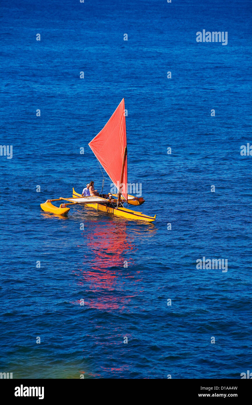 Native hawaiian sailing hi-res stock photography and images - Alamy