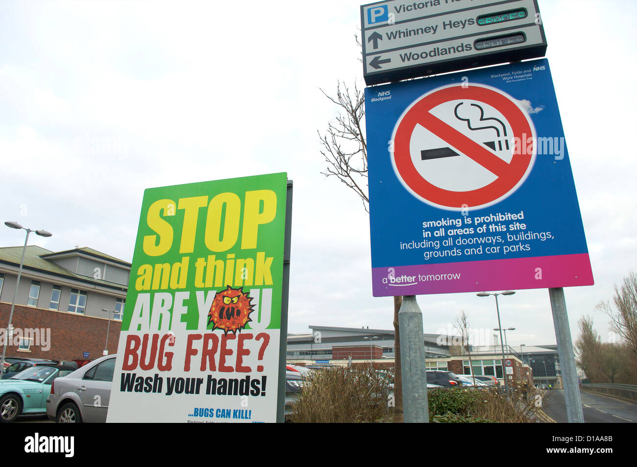 Warning signs for hospital hi-res stock photography and images - Alamy