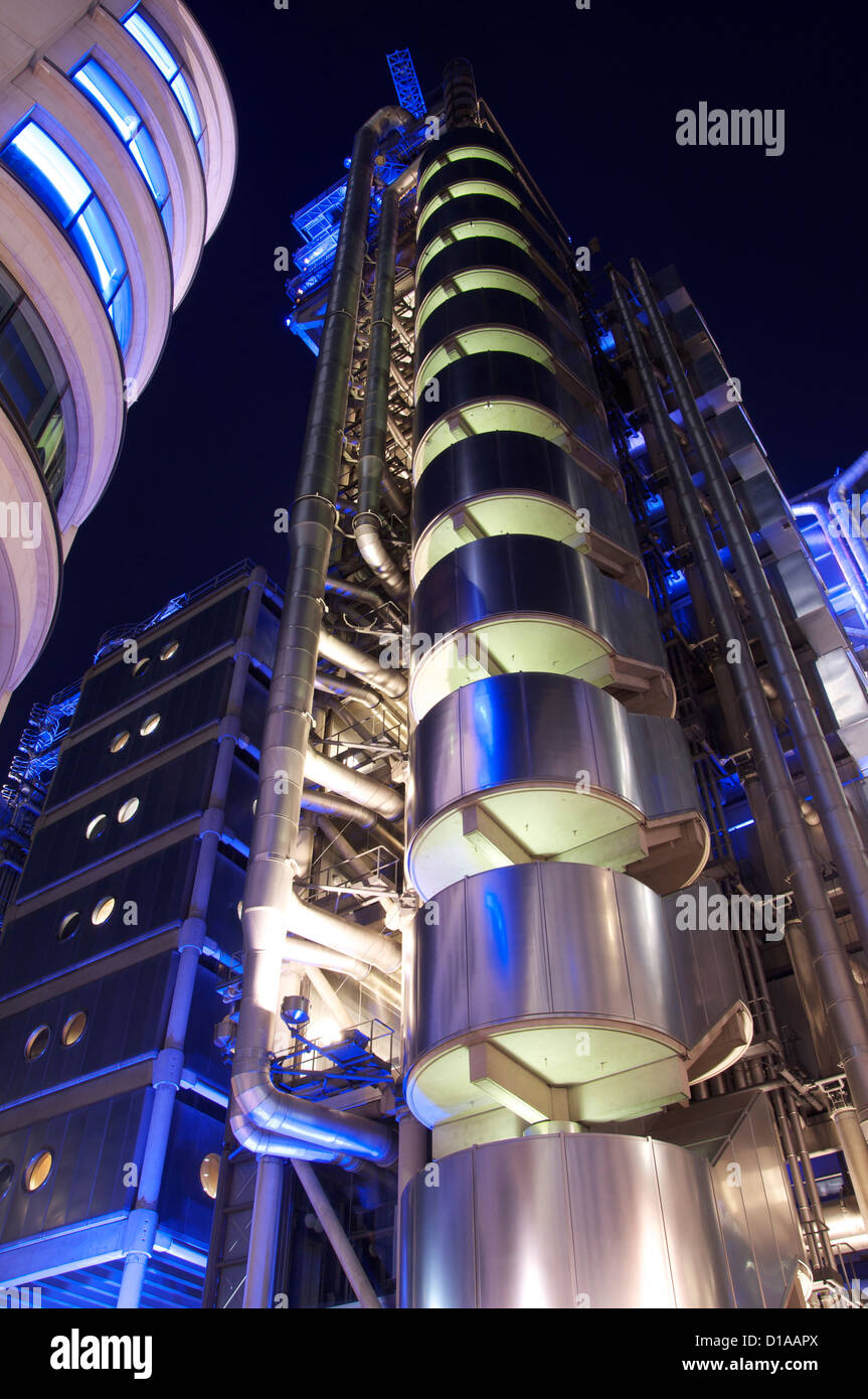 The iconic Lloyds Building, home of the insurance institution Lloyds of ...