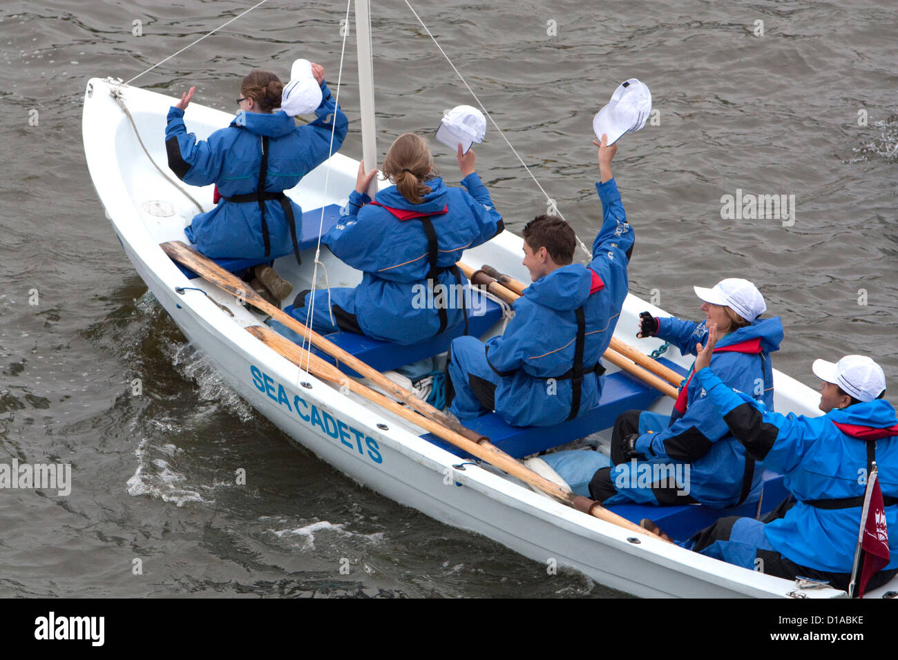 Queen Elizabeth II Diamond Jubilee Flotilla River Thames pageant June ...