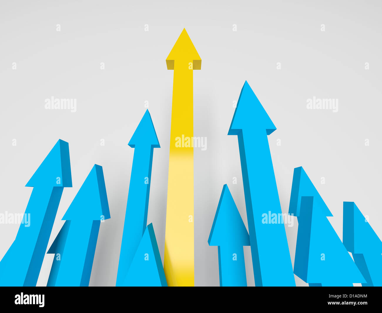 Line chart upward arrows hi-res stock photography and images - Alamy