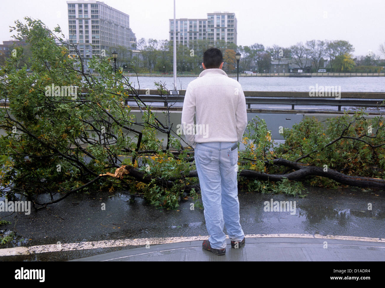 Manhattan flooding sandy hi-res stock photography and images - Alamy