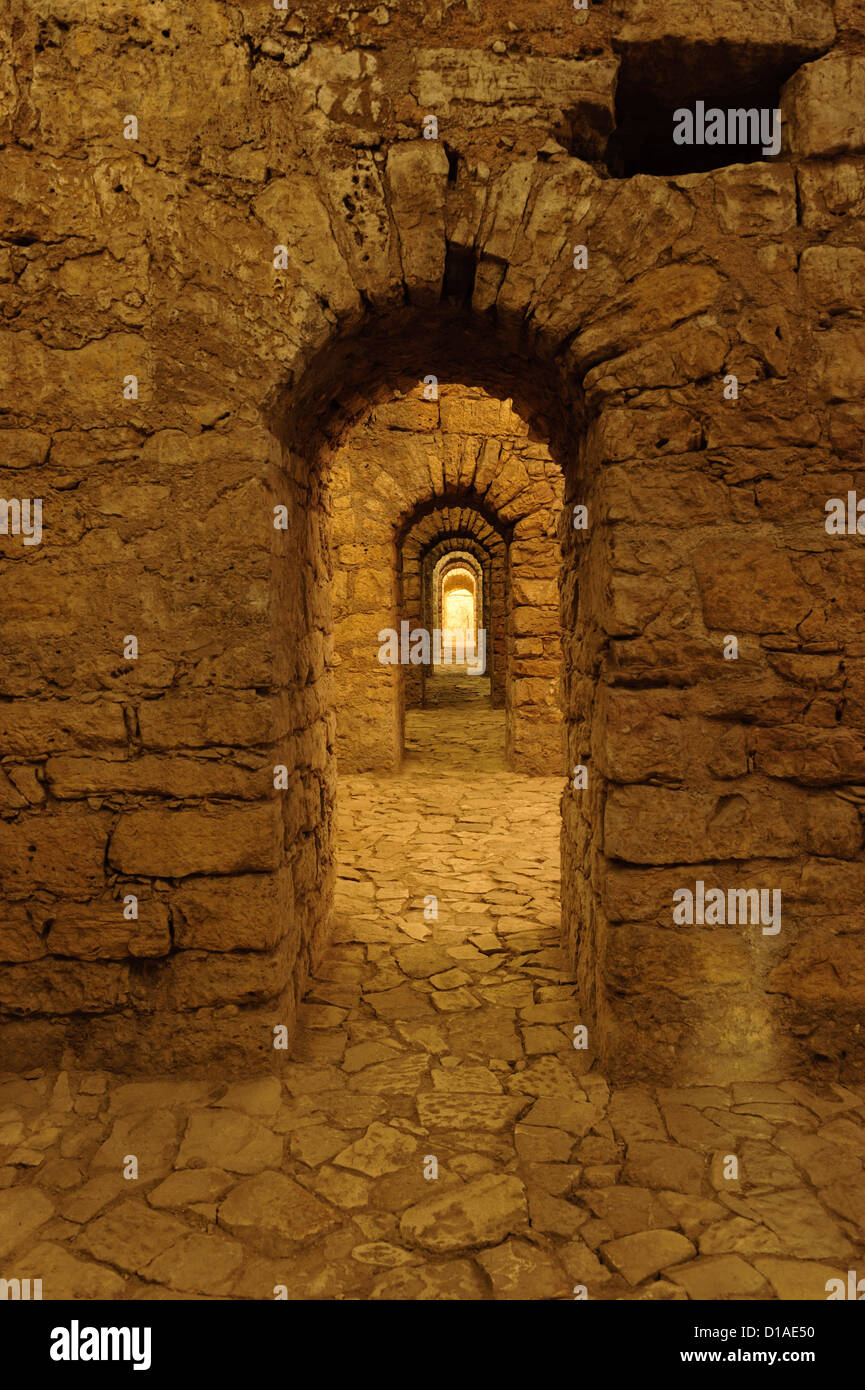 Roman cryptoporticus beneath the Machado de Castro museum in Coimbra ...