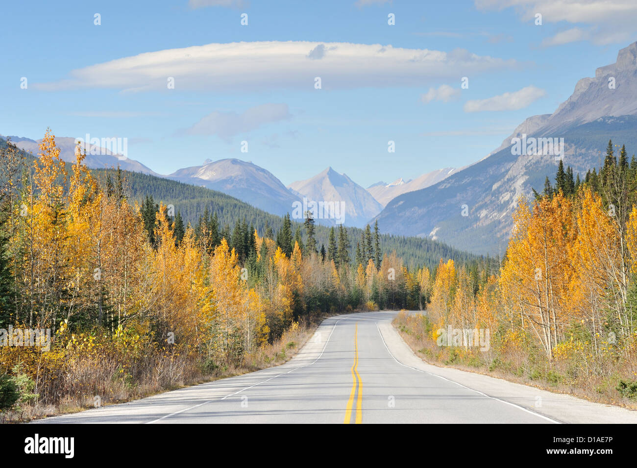 Icefields Parkway - road through Banff and Jasper National Parks ...