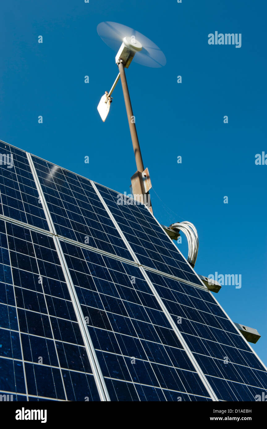 Wind solar electricity hi-res stock photography and images - Alamy