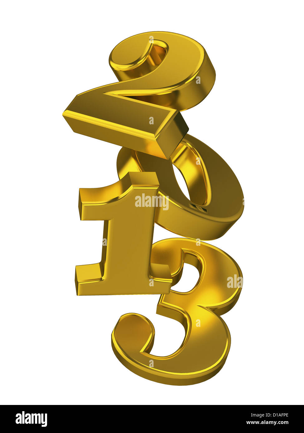 New 2013 Year Numbers on white background Stock Photo - Alamy
