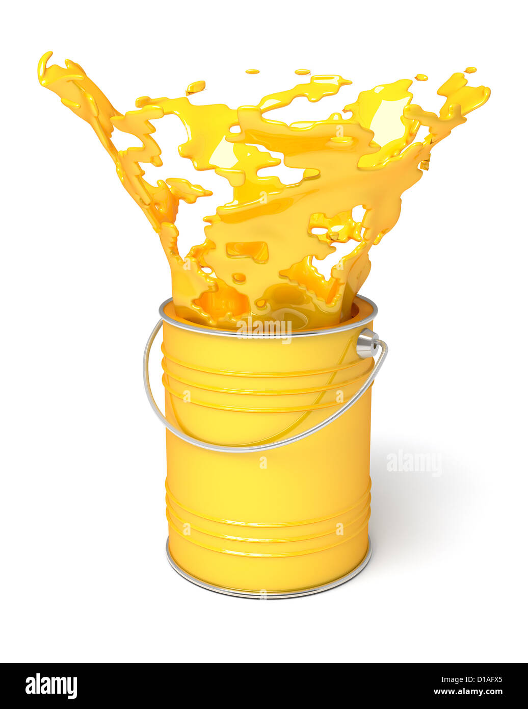Yellow paint tin can yellow hi-res stock photography and images - Alamy