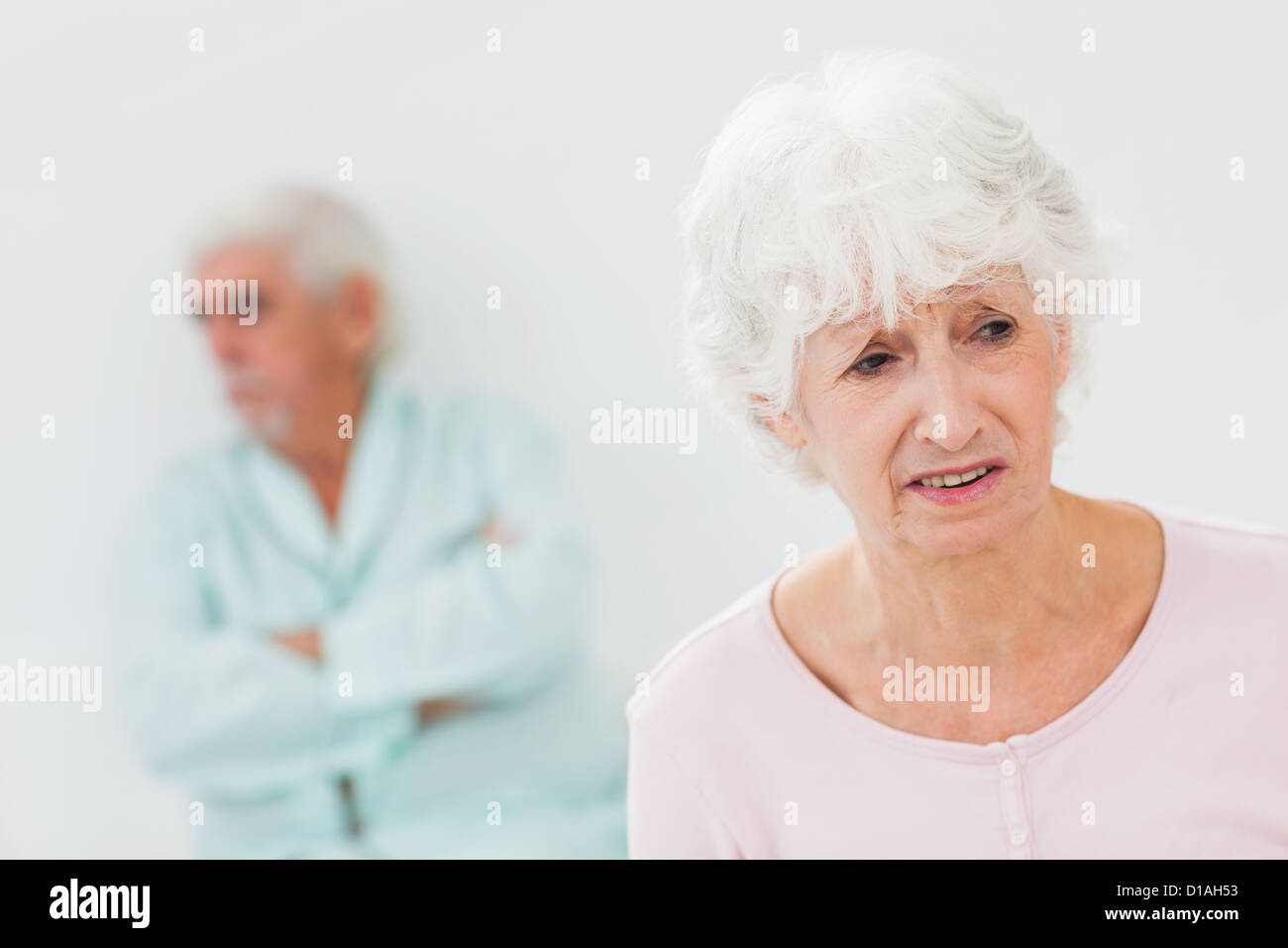 Couple having a fight Stock Photo - Alamy