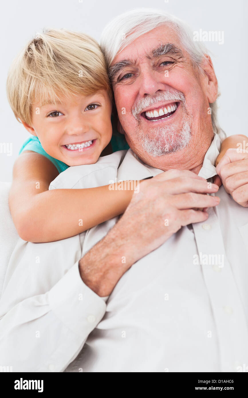 Grandfather grandson relationship hi-res stock photography and images ...