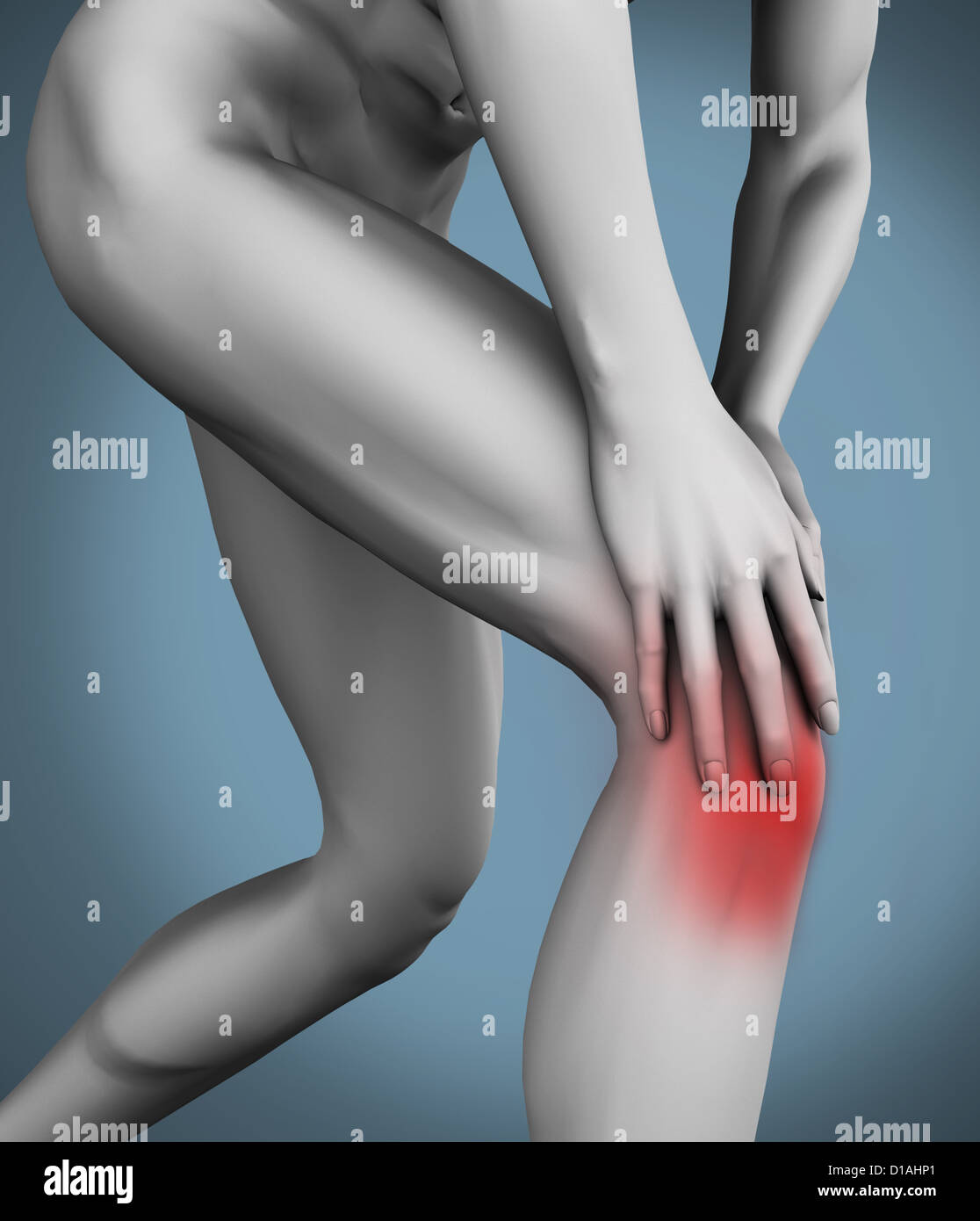 Human knee pain hi-res stock photography and images - Alamy