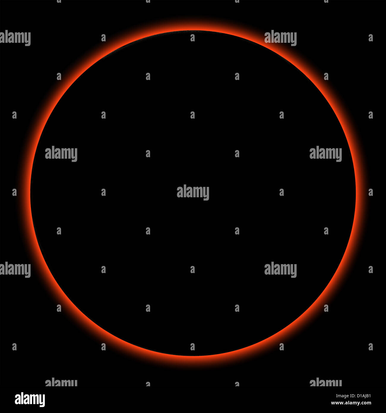 Solar eclipse sun and moon concept 3d render Stock Photo - Alamy