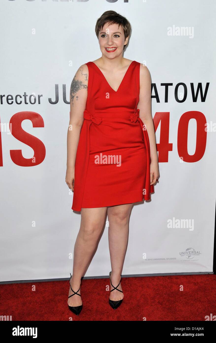 Lena Dunham at arrivals for THIS IS 40 Premiere, Grauman's Chinese ...