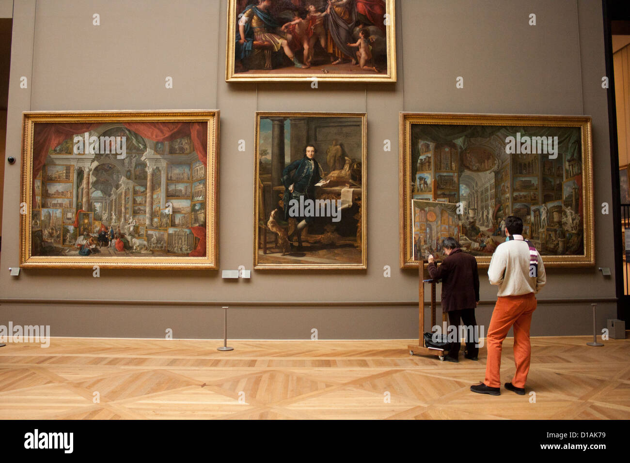 Louvre paris works hi-res stock photography and images - Alamy