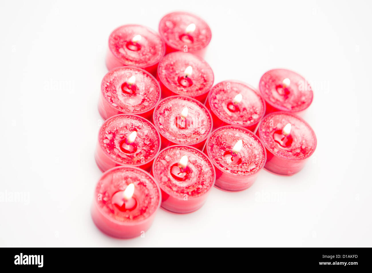 Heart shape in light Cut Out Stock Images & Pictures - Alamy