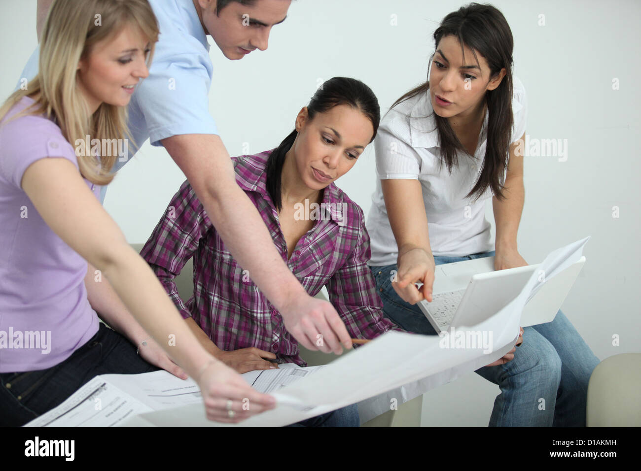 Four plans hi-res stock photography and images - Alamy