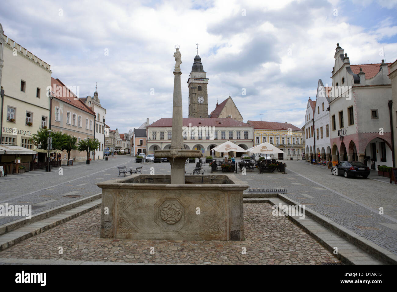 Slavonice german zlabings southwest of moravia hi-res stock photography ...